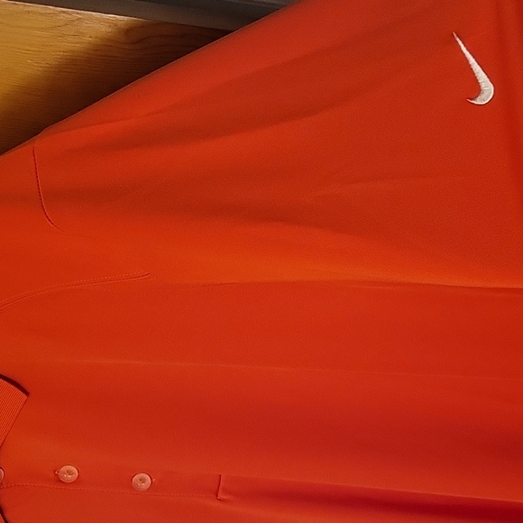 Nike | Shirts | Nike Golf Drifit Orange Polo Xxl | Poshmark